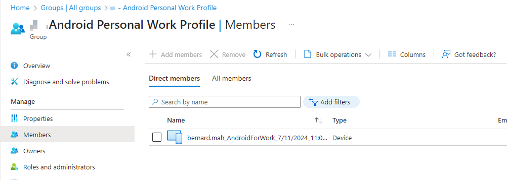 How to create Entra dynamic groups for Android Enterprise enrolments?